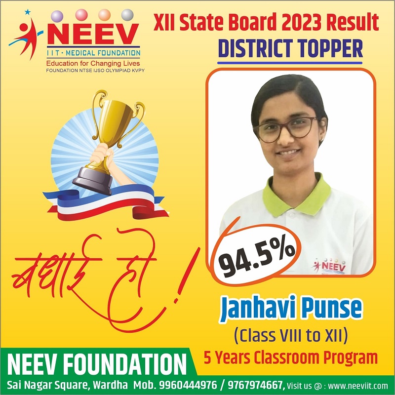 Toppers Study at Neev Foundation | Neev IIT Medical Foundation