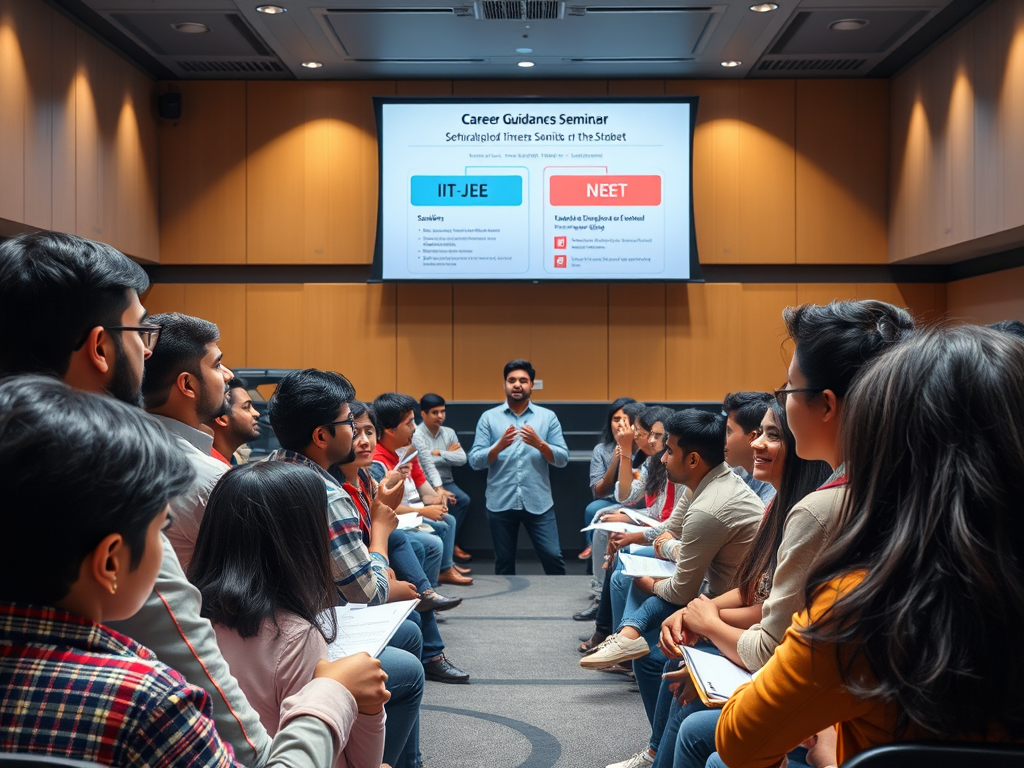 Career Guidance Seminar for Class X Students and Parents | Neev IIT ...